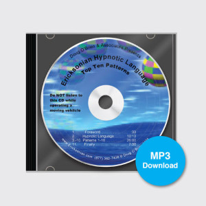 Ericksonian Hypnotic Language Patterns (MP3 Download) - Ericksonian